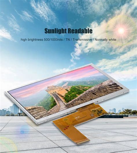 Customized 24 Bit Parallel Rgb Interface 7 Inch Lcd Screen 800x480 Lcd Display Buy 7 Inch Lcd