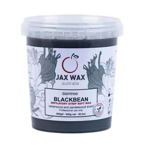 Jax Wax Australia Daintree Blackbean Strip Wax 800gm National Salon