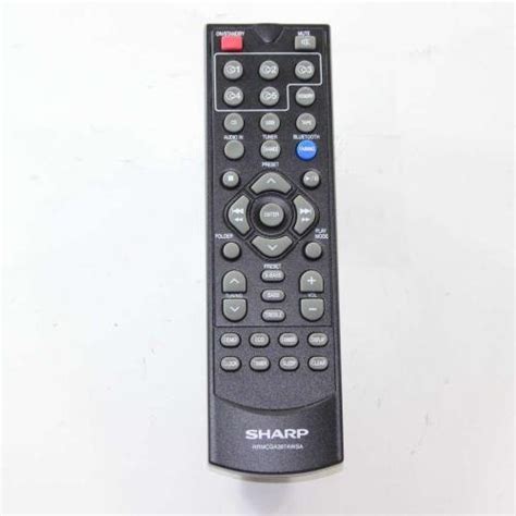 Rrmcga397awsa Sharp Television Remote Control