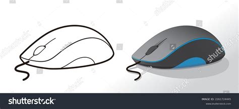 34341 Computer Mouse Outline Icon Royalty Free Photos And Stock Images Shutterstock