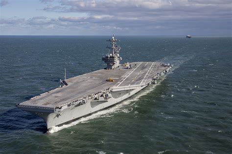 Norfolk Naval Shipyard Delivers Uss George H W Bush To Fleet On Time