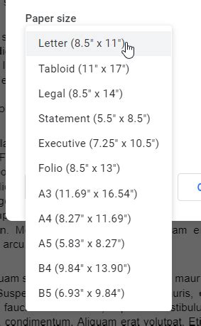 How To Change Page Size In Google Docs Sheets For Marketers