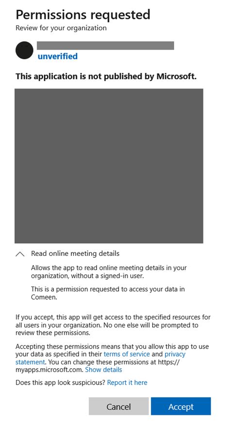 how to ask onlinemeetings read all app scope on graph microsoft qanda