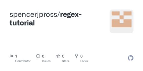 Github Spencerjprossregex Tutorial