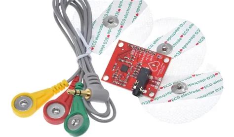 Kit Módulo De Medición Ecg Ad8232 Pulso Cardíaco Par Arduino Cuotas Sin Interés