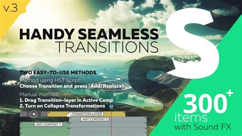 handy seamless transitions script review and tutorial [bangla] 🙈🙉🙈