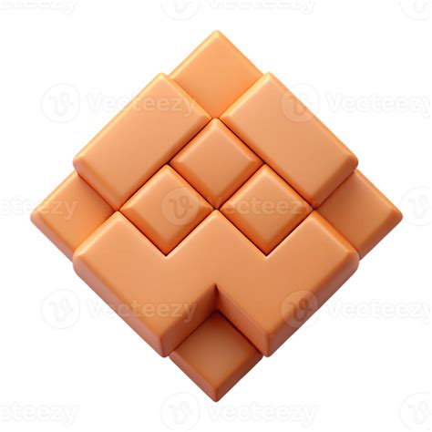 Unparalleled Renaissance Geometric Square With Crisp Edges And Flat Blue Color Minimal Design