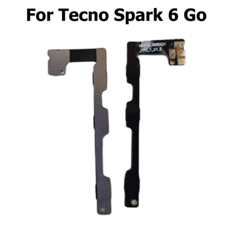 for tecno spark 6 go power on off switch button volume key button flex