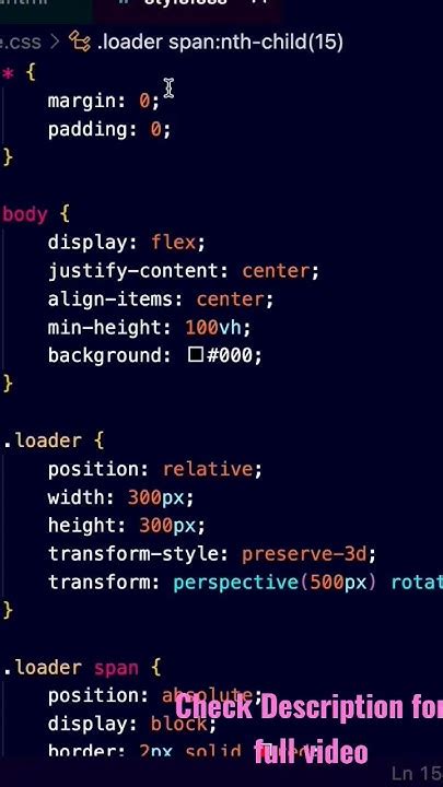 css wavy circles loading animation shorts reels youtube