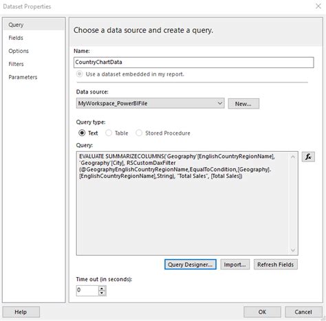 Power BI Power BI Report Builder Part Using Parameters