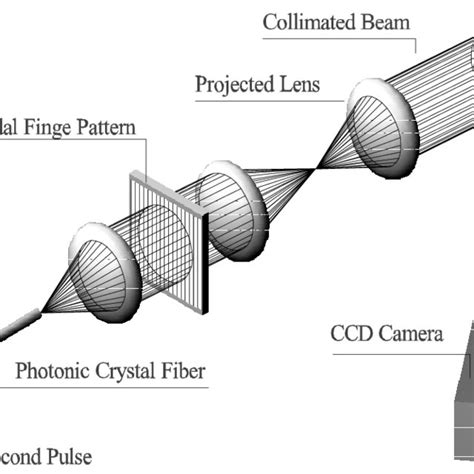 Schematic Diagram Of A Phase Shifting Projected Fringe Profilometric Download Scientific