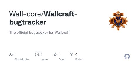 Github Wall Corewallcraft Bugtracker The Official Bugtracker For Wallcraft