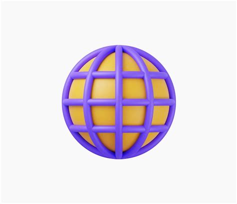 premium vector 3d realistic website icon vector illustration