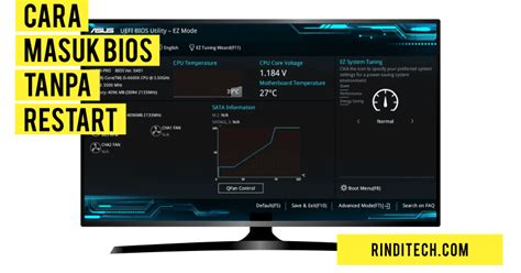 Cara Masuk Bios Tanpa Restart Komputer Rindi Tech