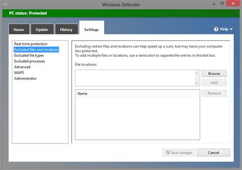 Ms Security Essentials How Do You Exclude A File From MSE Super User