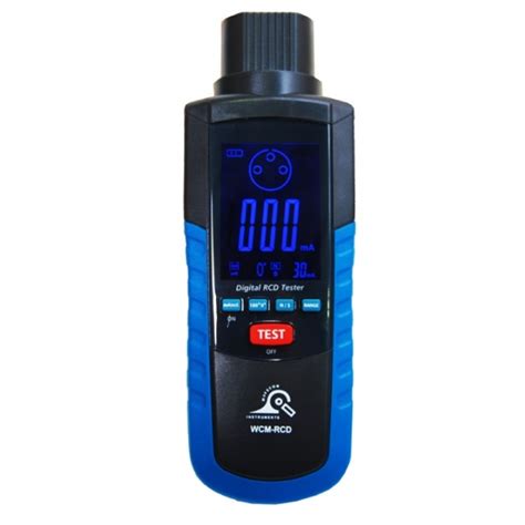 Wavecom Wcm Rcd Digital Rcd Tester Leda Electronics