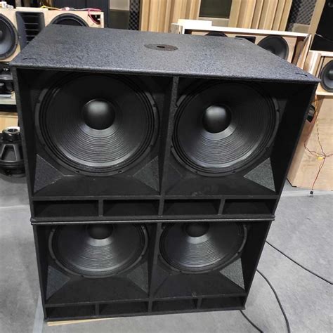 High Powerful Pro Audio Dual W Big Watt Subwofoer Speaker Pa Loudspeaker Sound Equipment