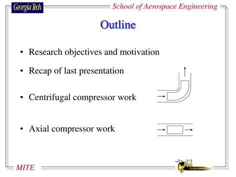 Ppt Computational Analysis Of Stall And Separation Control In Axial And Centrifugal Compressors