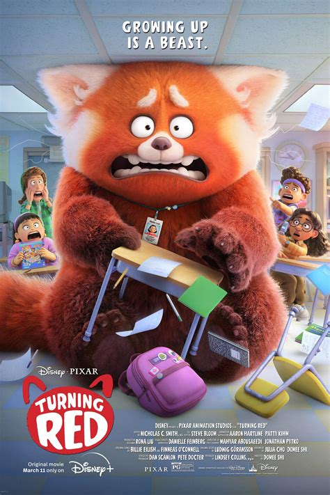 Turning Red (2022) - Posters — The Movie Database (TMDB)