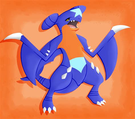 Artstation Shiny Garchomp01