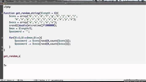 Crear Cadenas Php Aleatorias Youtube