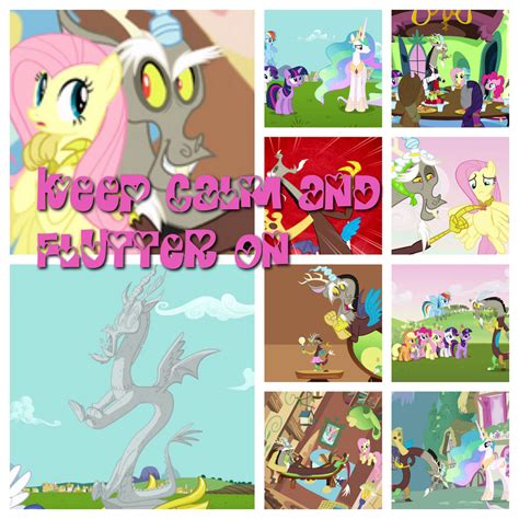 Mlp Fim Keep Calm And Flutter On By Xxxkayceejrxxx On Deviantart