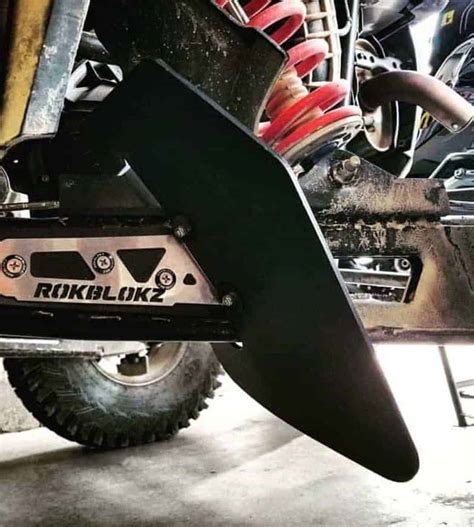 RokBlokz Polaris RZR XP Turbo S Trailing Arm Guards