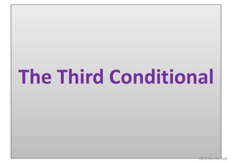 4 Conditionals Conditional Phrases E G Unless Provided T…