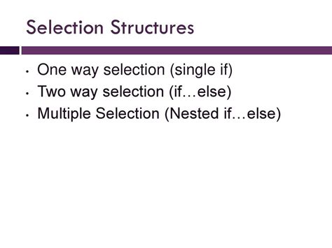 Chapter 4 Control Structures Ppt Download