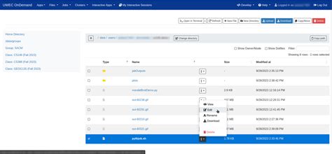 File Management Blugold Center For Hpc Documentation