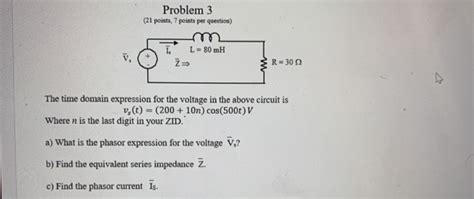 solved problem 3 21 points 7 points per question v ī l