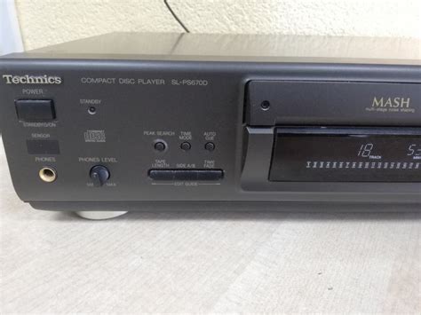 TECHNICS SL PS670D CD Player TOP