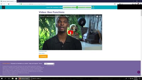 Lesson 28 Function In Bee 1 21 Youtube