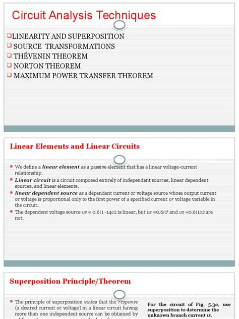 Basic Circuit Analysis Pdf Network Analysis Electrical Circuits Electrical Network