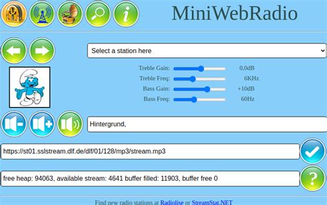 Streams Möglich · Issue 51 · Schreibfaul1esp32 Miniwebradio