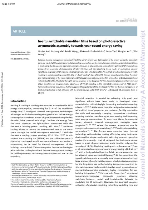pdf in situ switchable nanofiber films based on photoselective