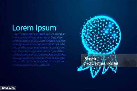 1위 수상자메달 점과 선을 연결하여 추상적인 디자인 벡터 일러스트레이션 1위에 대한 스톡 벡터 아트 및 기타 이미지 1위 3위 3차원 형태 Istock