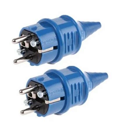 50a Schuko Plug 16 Ampere 2 Pin At ₹ 60 Piece In Faridabad Id 2853561382562