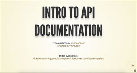 workshop agenda slides activities i d rather be writing blog and api doc course