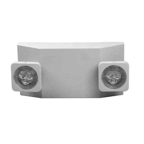 C Lite Low Profile LED Emergency Light Battery Backup White