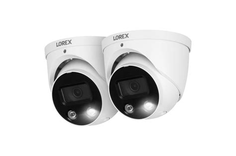 Lorex 4k Ip Wired Dome Security Camera With Smart Deterrence And Smart