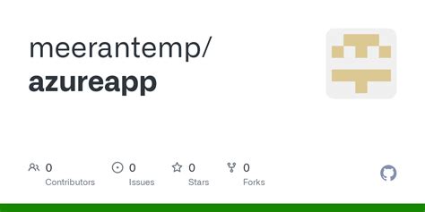 Github Meerantempazureapp