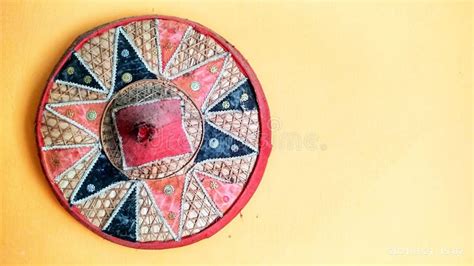 Japi Assamese Traditional Conical Hat Stock Image Image Of Mural