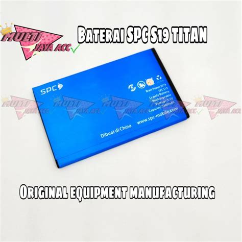 Jual Baterai Spc S Titan Mah Original Battery Shopee Indonesia