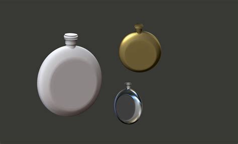 🩻 Flask・ Stl File For 3d Printing・cults