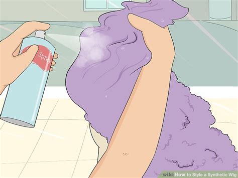 Simple Ways To Style A Synthetic Wig WikiHow