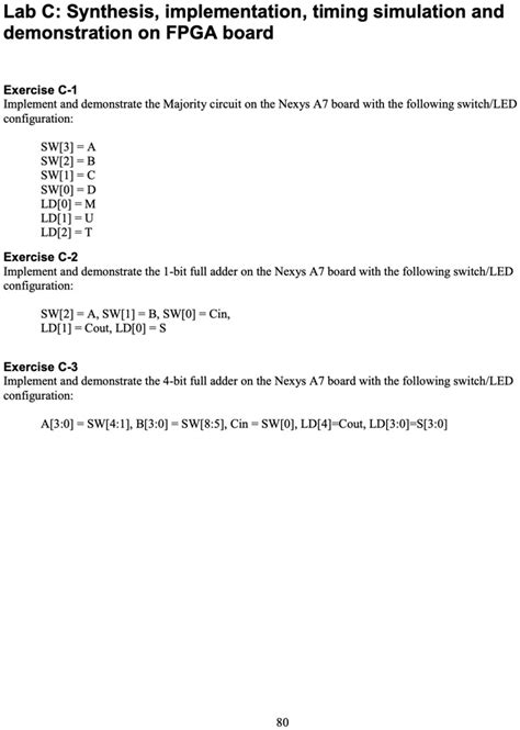 solved texts lab c synthesis implementation timing simulation and