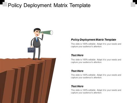 Policy Deployment Matrix Template Ppt Powerpoint Presentation