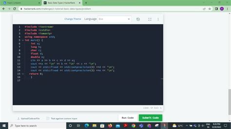 shalini raghav on linkedin day1 100daysofcodechallenge hackerrank