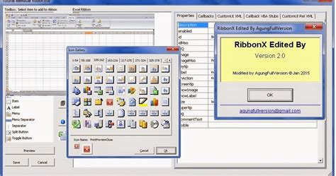 cara mendalam cara membuat ribbon sendiri di excel 2007 maupun 2010